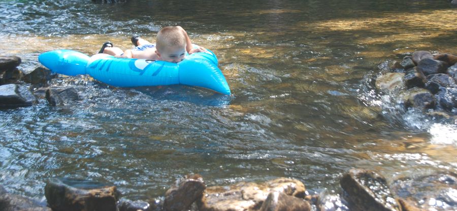 Wife, Mother, Gardener: Camping & Creeking with the kids
