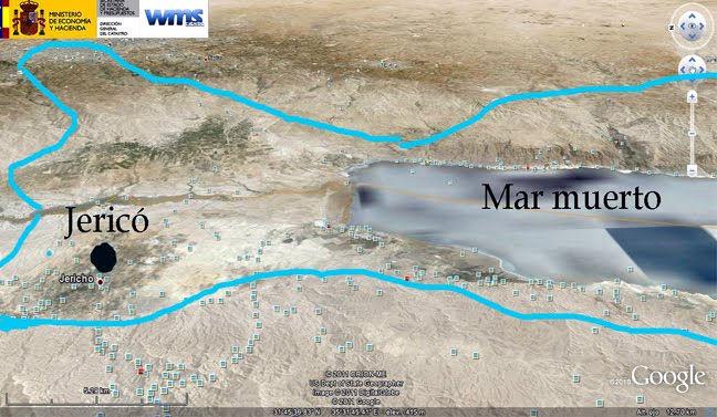 La Ciencia Baila con Dios.: Jericó, la ciudad construida sobre un aluvión.