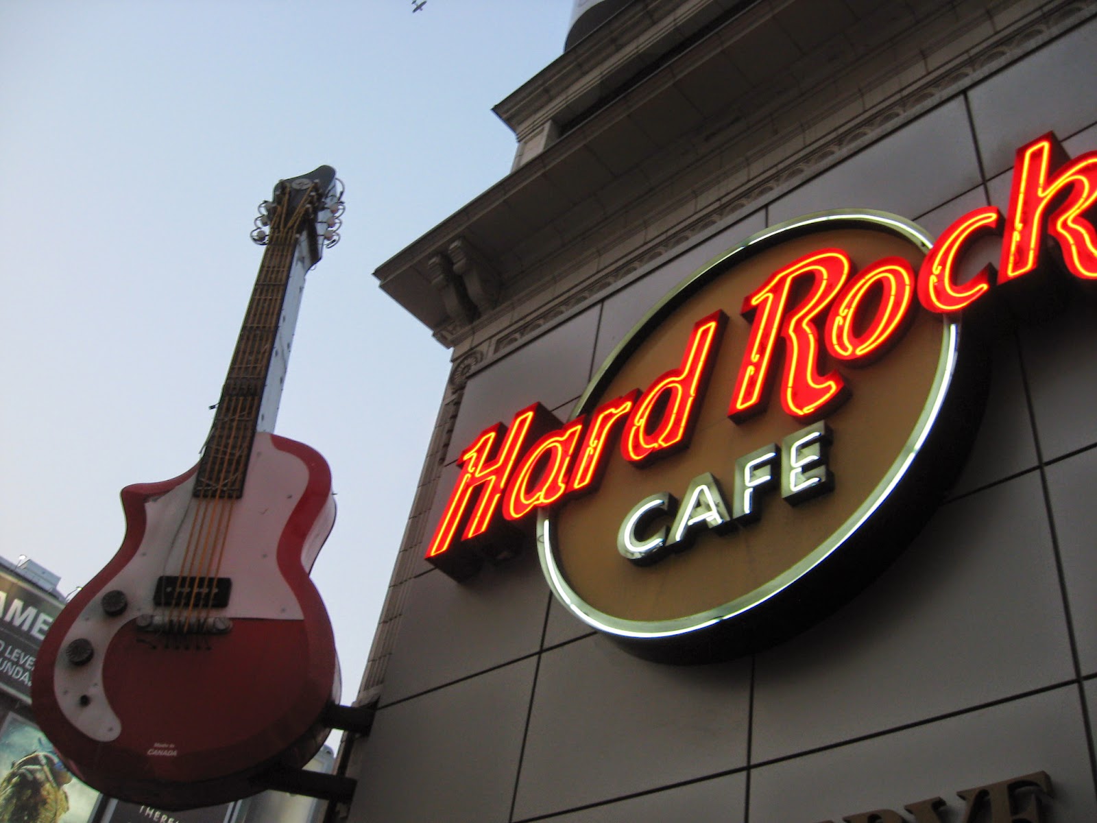 Hard Rock Cafe Road trip tour: Toronto's Hard Rock Café.August 9 2014