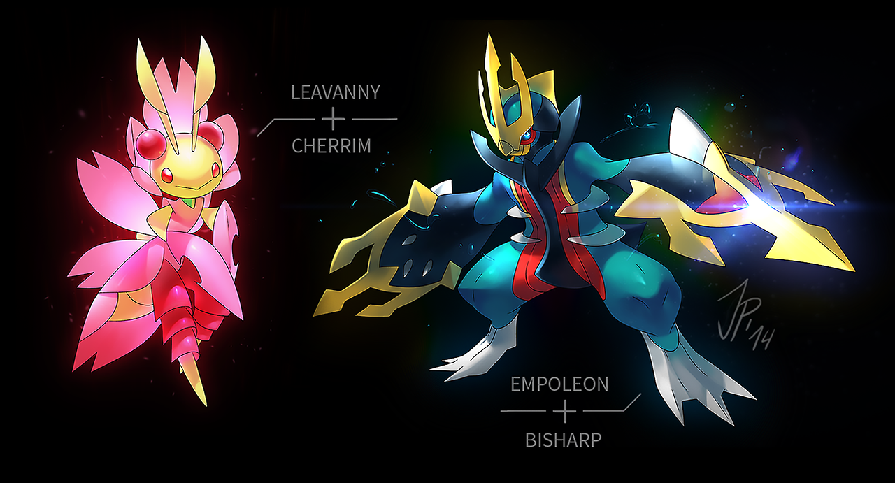 AKIWA ART: Kickass Pokemon Fusion Fan Art by Josephine