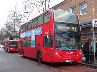 The Circle of London : All Change Route W3!