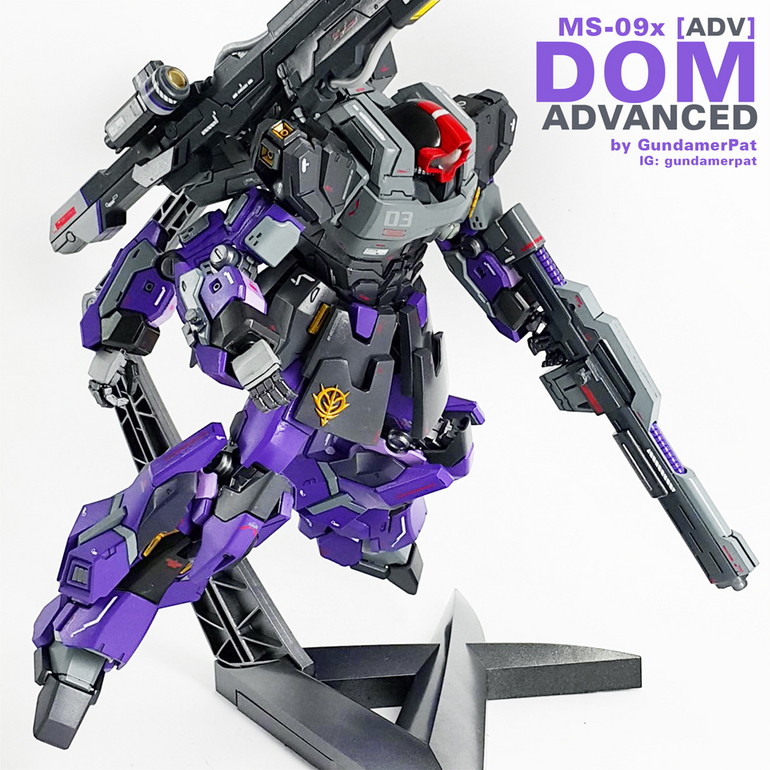 Custom Build: MG 1/100 MS-09x [ADV] Dom Advanced