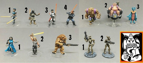 Alternative Armies: Psi Paladin sci-fi 28mm miniatures by Ganesha Games ...