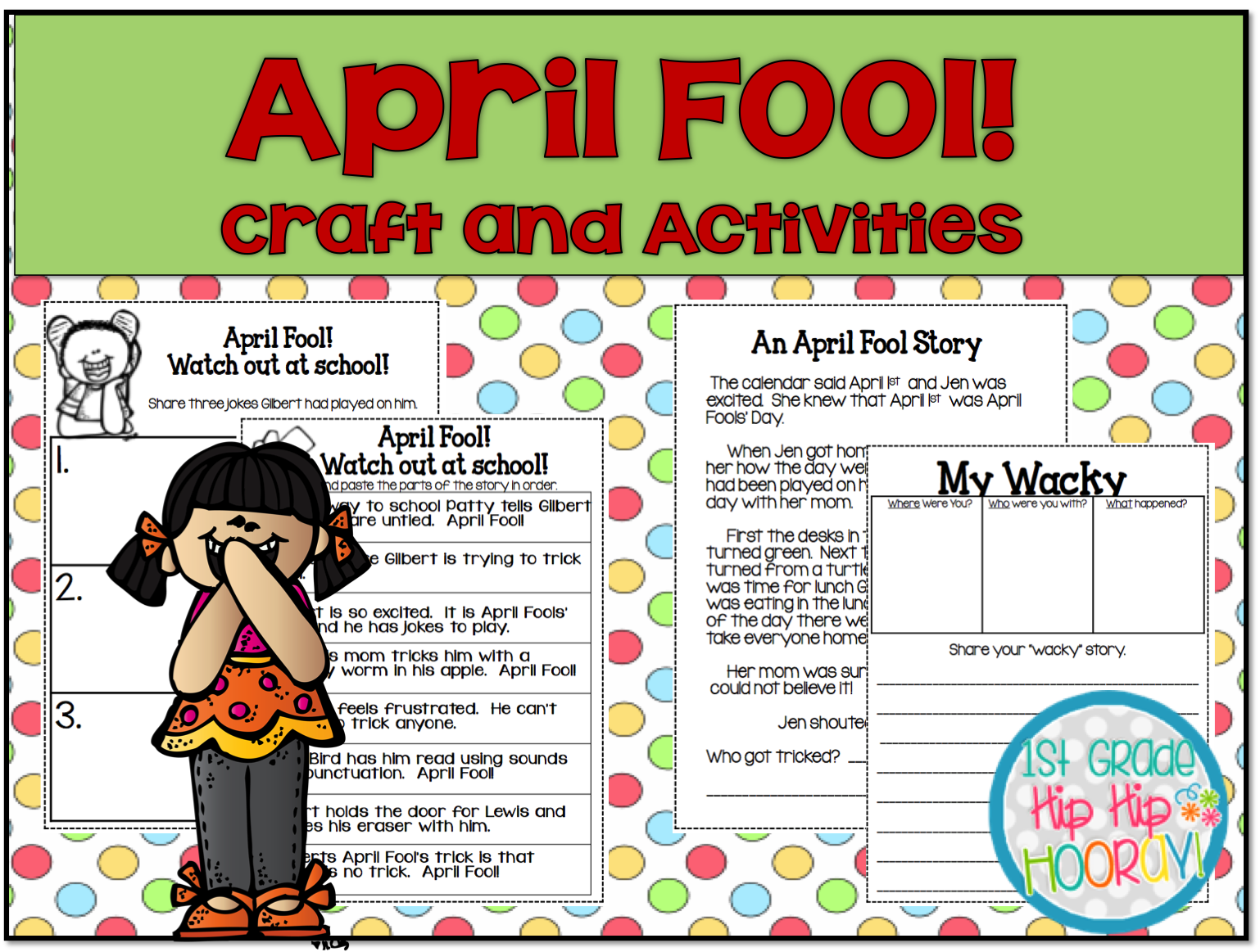 1st Grade Hip Hip Hooray!: April Fools' Day!