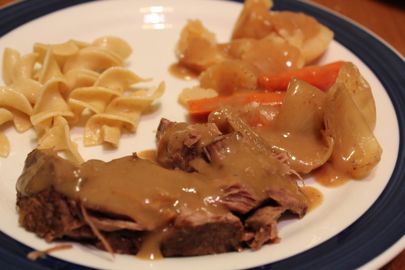 Near to Nothing: Beef Pot Roast with Gravy