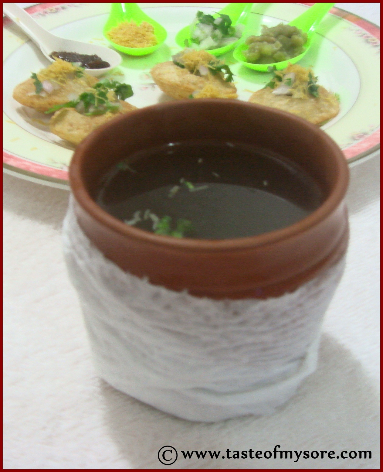 Taste of Mysore: Paani Poori