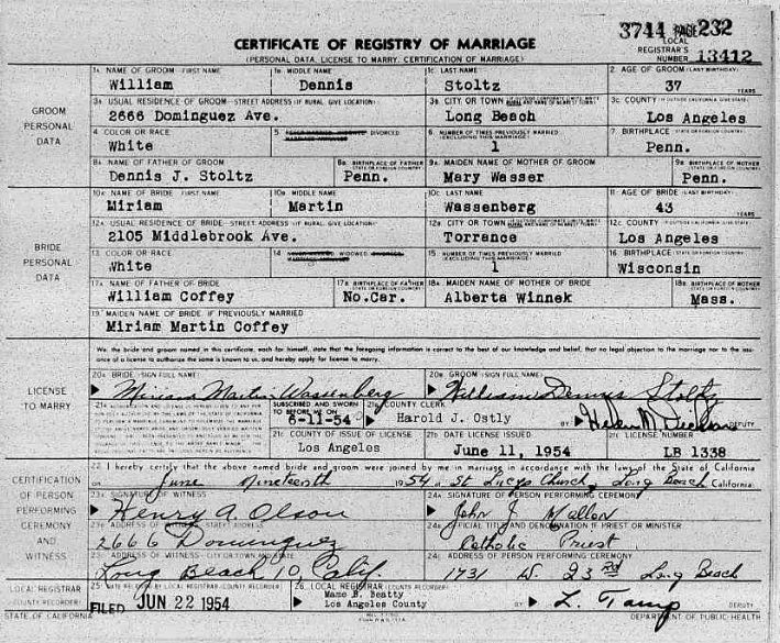 The Edward Coffey Project: Wassenberg