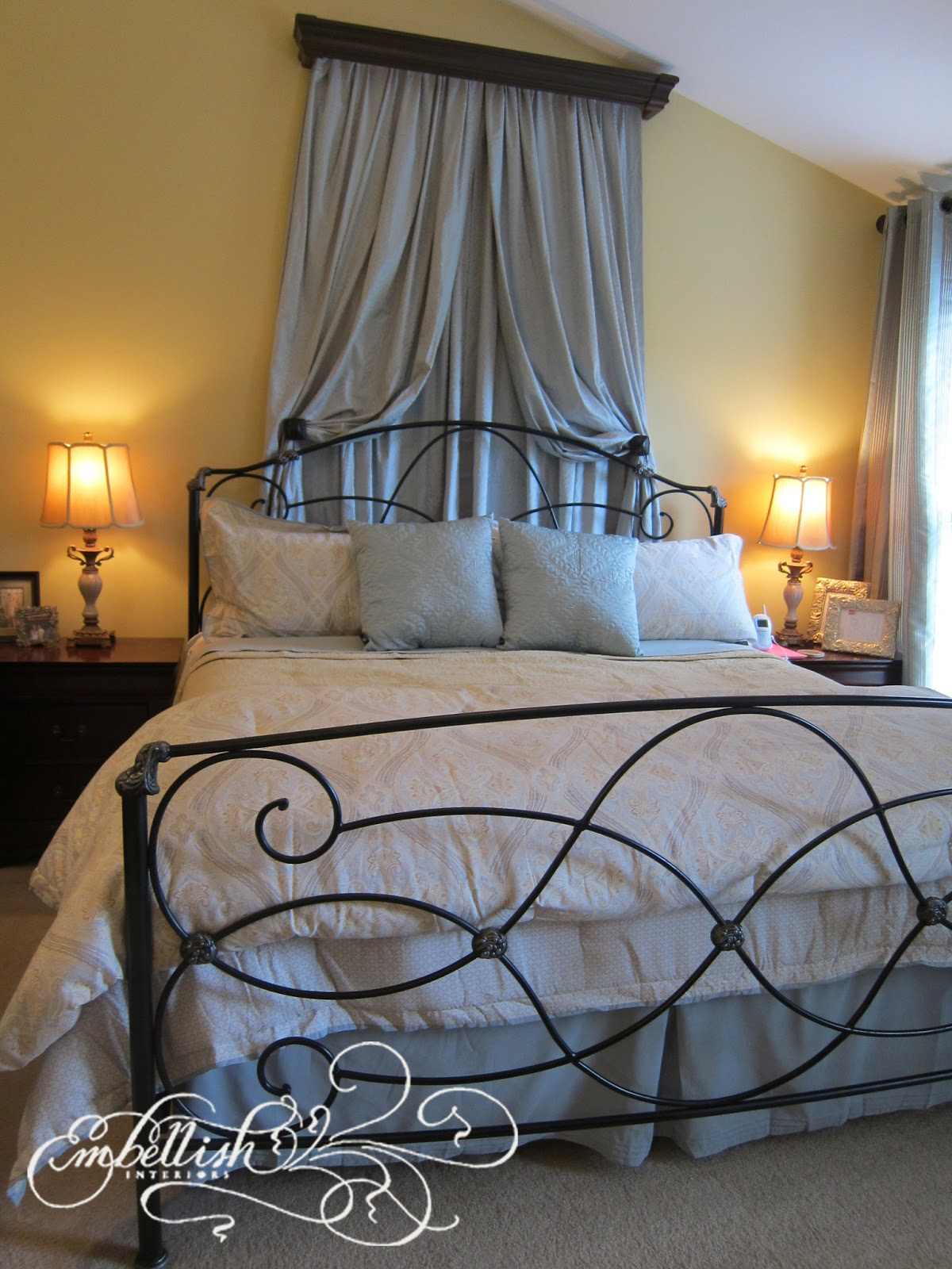 Embellish: Dramatic Master Bedroom