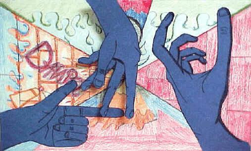 Anzac Art: Studio Project 1: Contour Hand Drawing