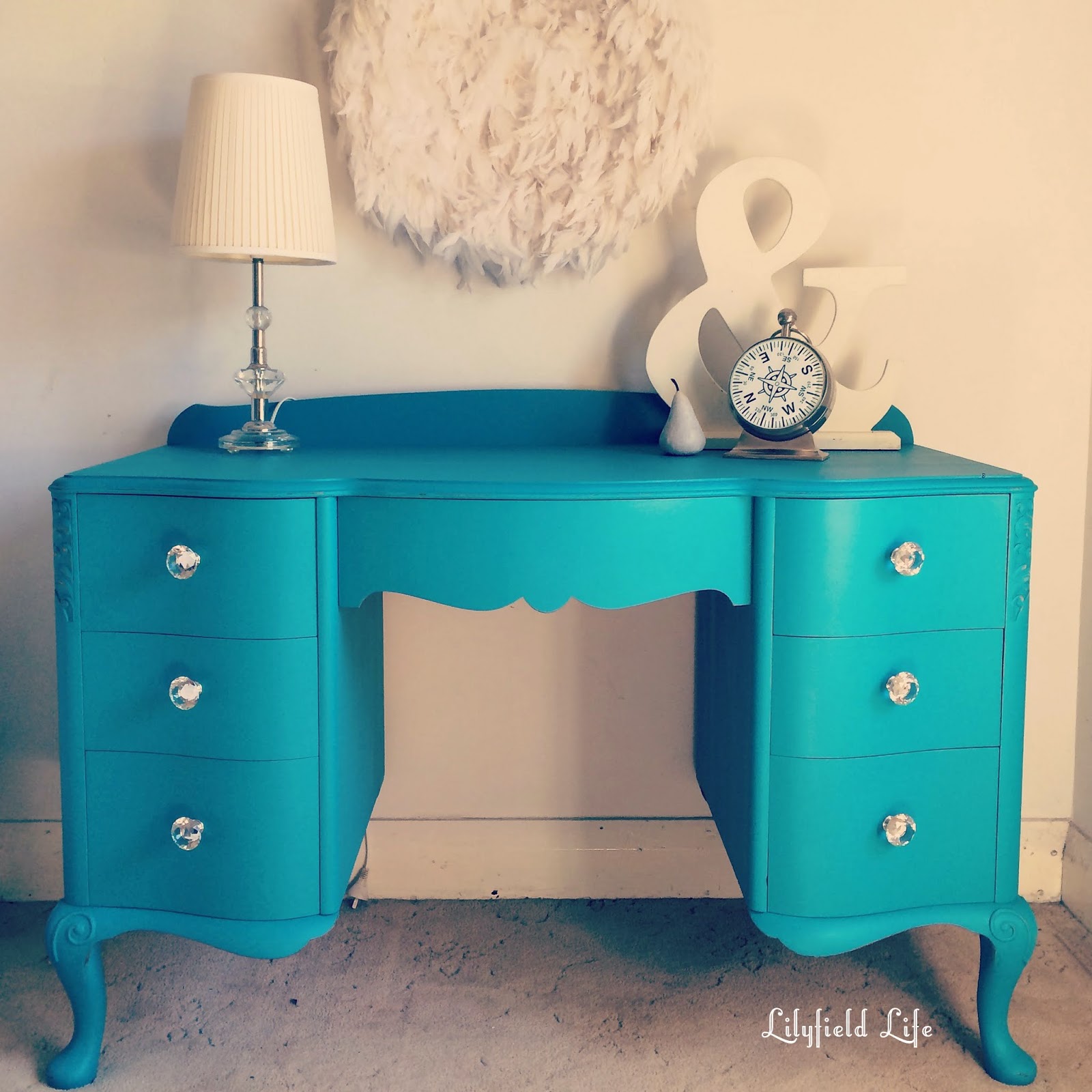 Lilyfield Life: Two turquoise pieces - such a splash of colour