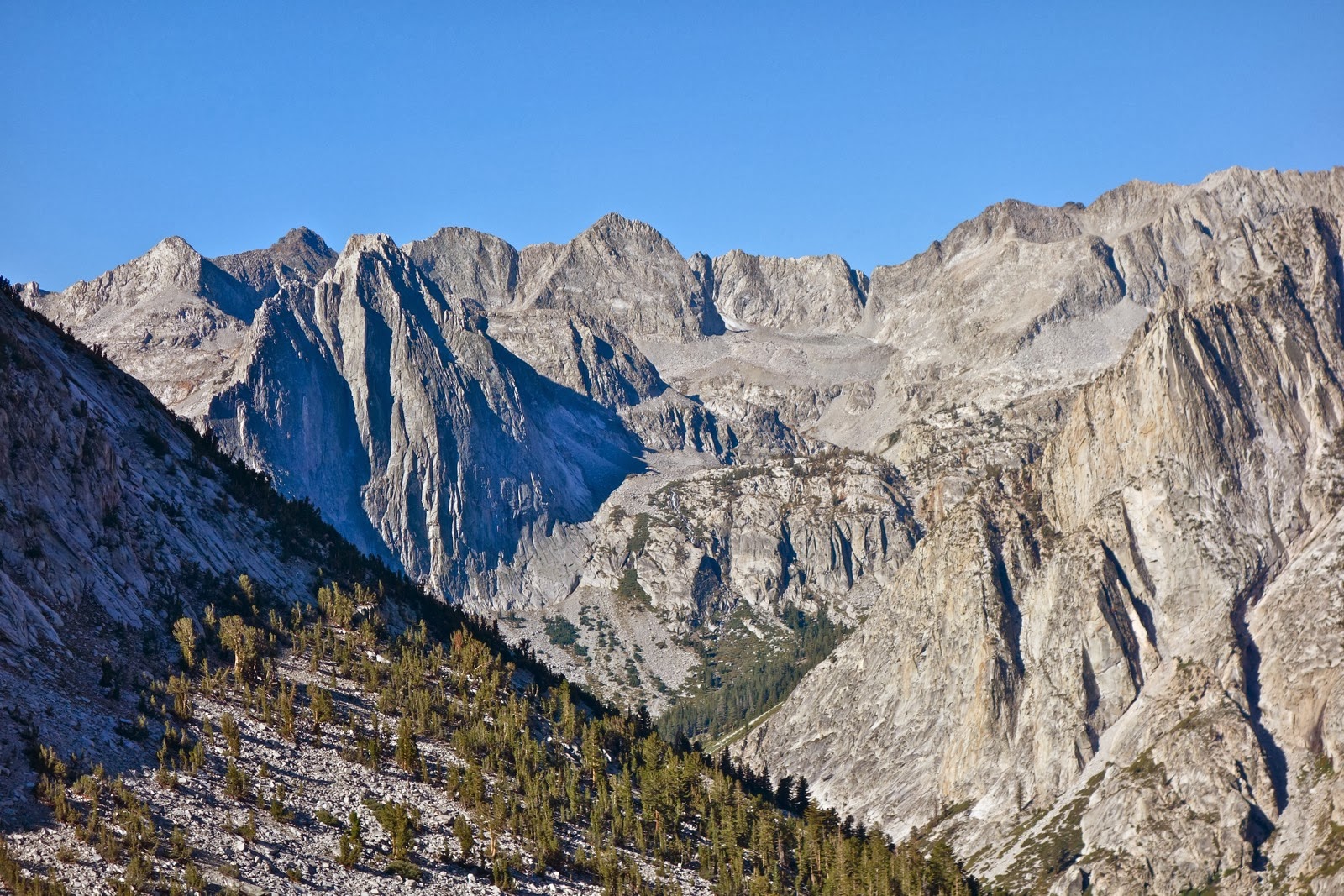 Earthline: The American West: Sierra Nevada: Lamarck Col to Bishop Pass