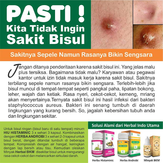 almishbah.com | toko Herbal yogyakarta | al-Mishbah Jogja : Sakit Bisul ...
