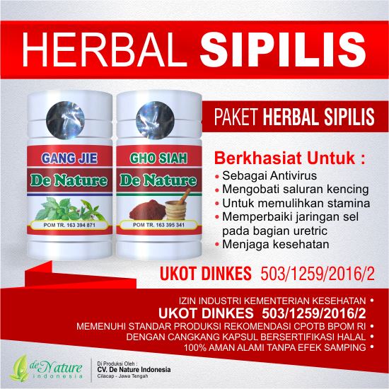 Obat Sipilis De Nature (100% ASLI PRODUK DE NATURE) ~ Agen De Nature ...