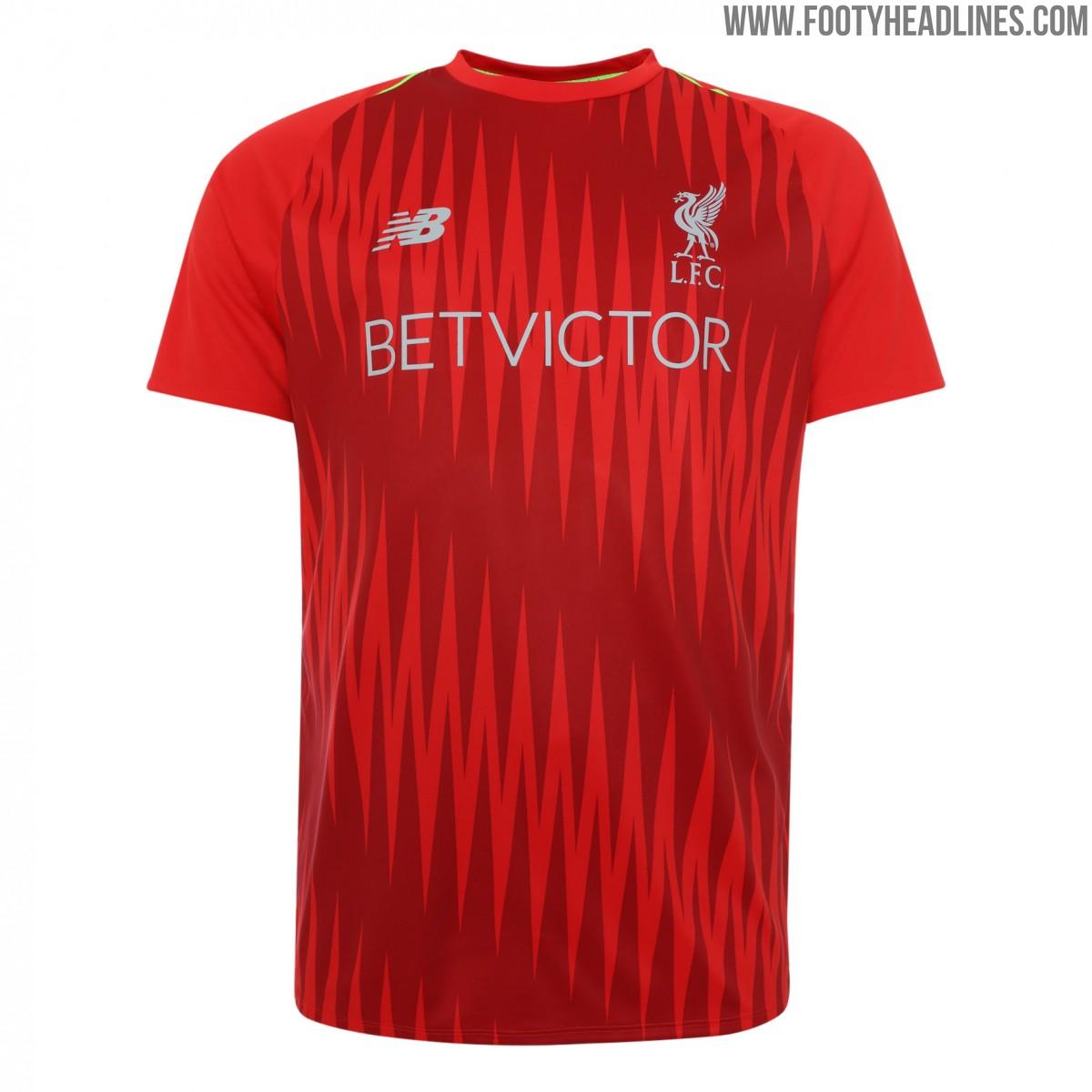 Liverpool 18-19 Pre-Match and Training Kit Revealed - Footy Headlines