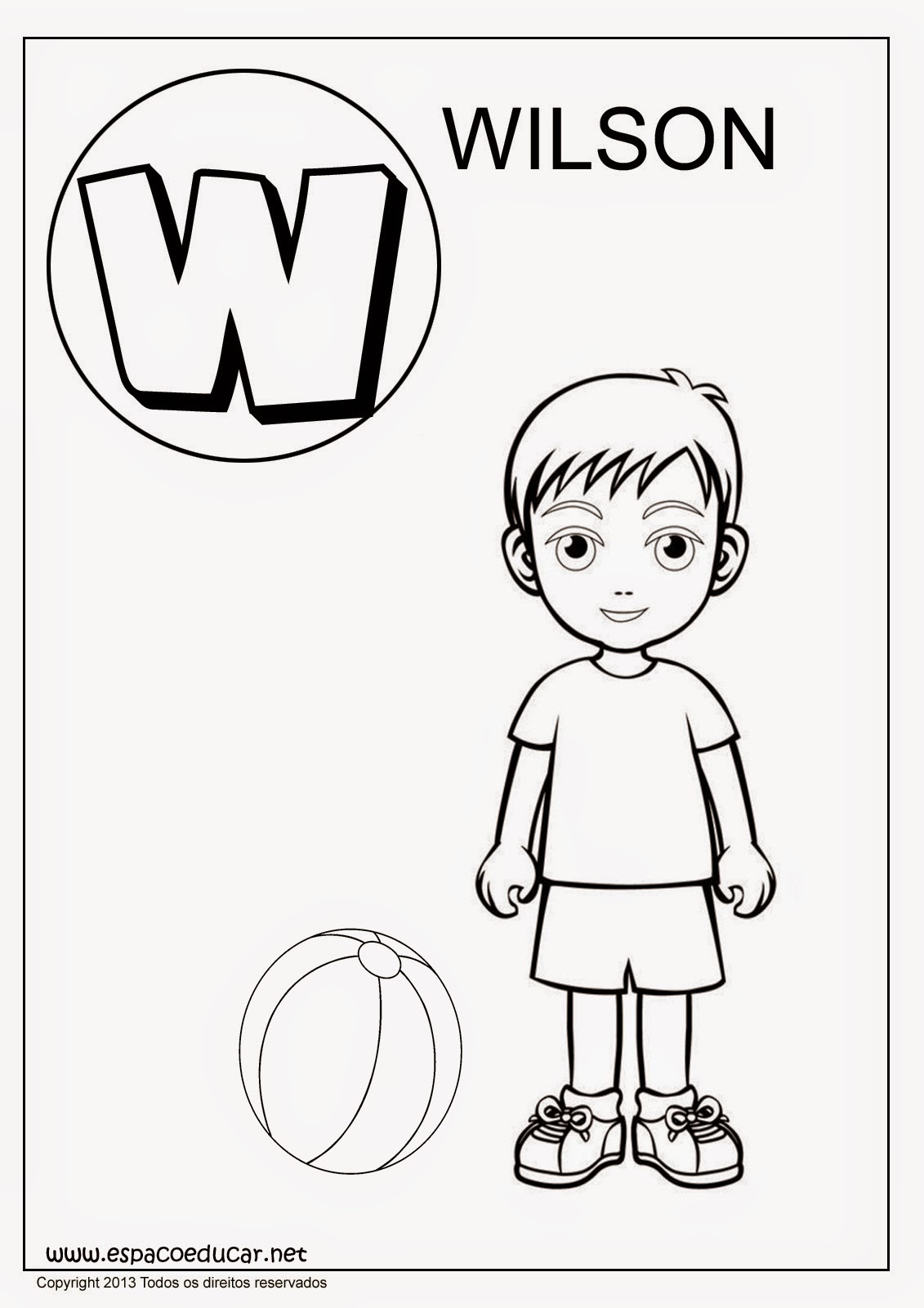 Alfabeto de colorir - Alfabeto para colorir, pintar, imprimir ou fazer ...