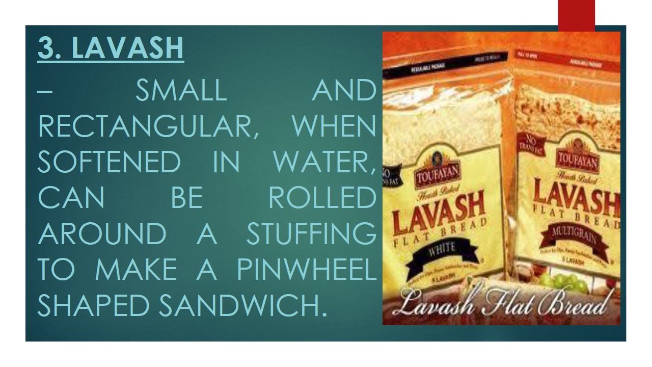 GRADE 9: Basic Components of a Sandwich PPT