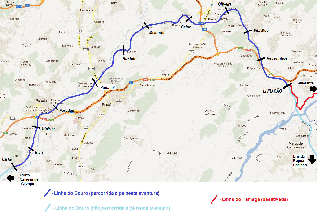 The Brave Ones: Linha do Douro: Cête -> Livração