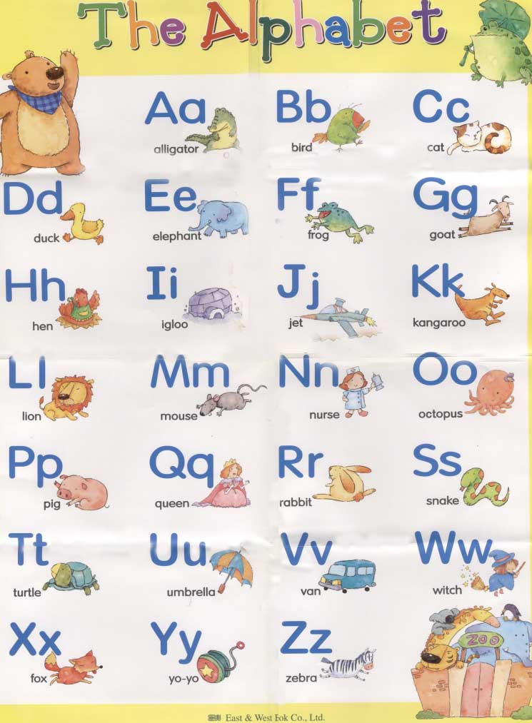 {E-Book} Phonics Kids Book The Alphabet; 1A, 1B; 2A, 2B; 3A, 3B
