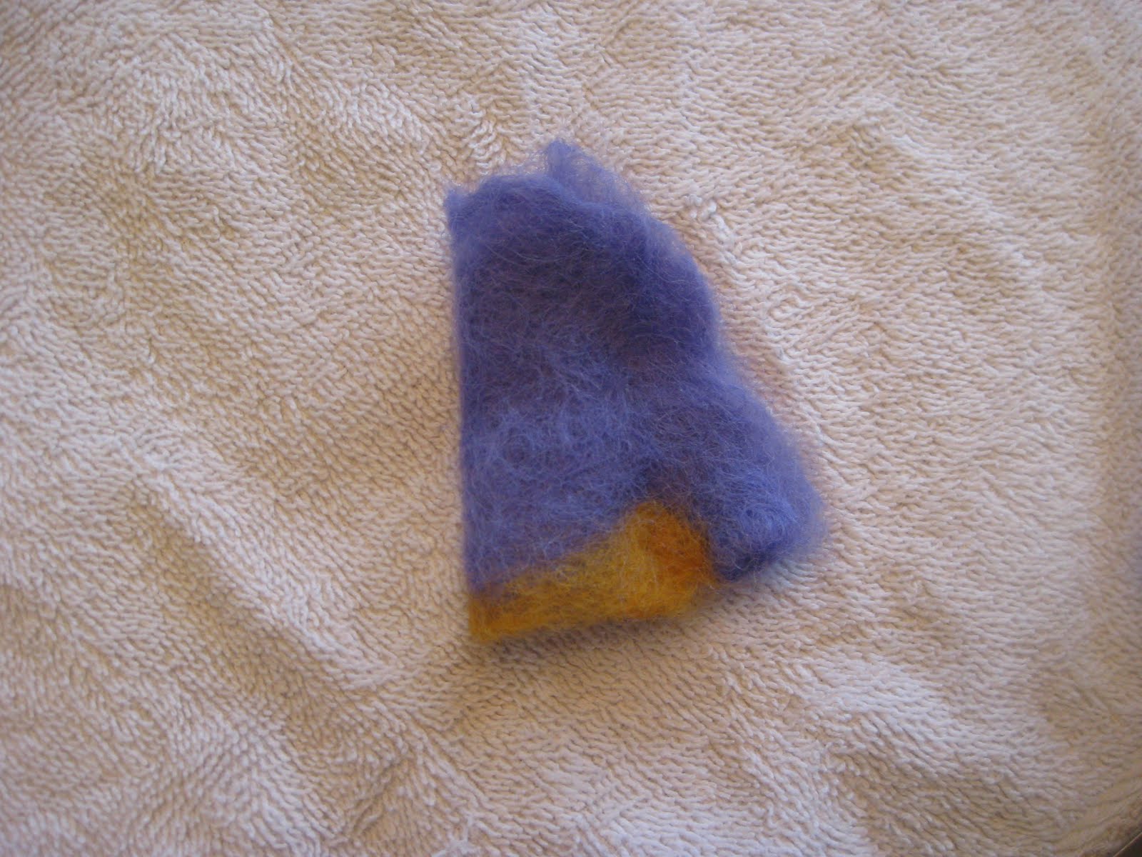 The Wonder Years: Wool Roving Spring Crocus Craft