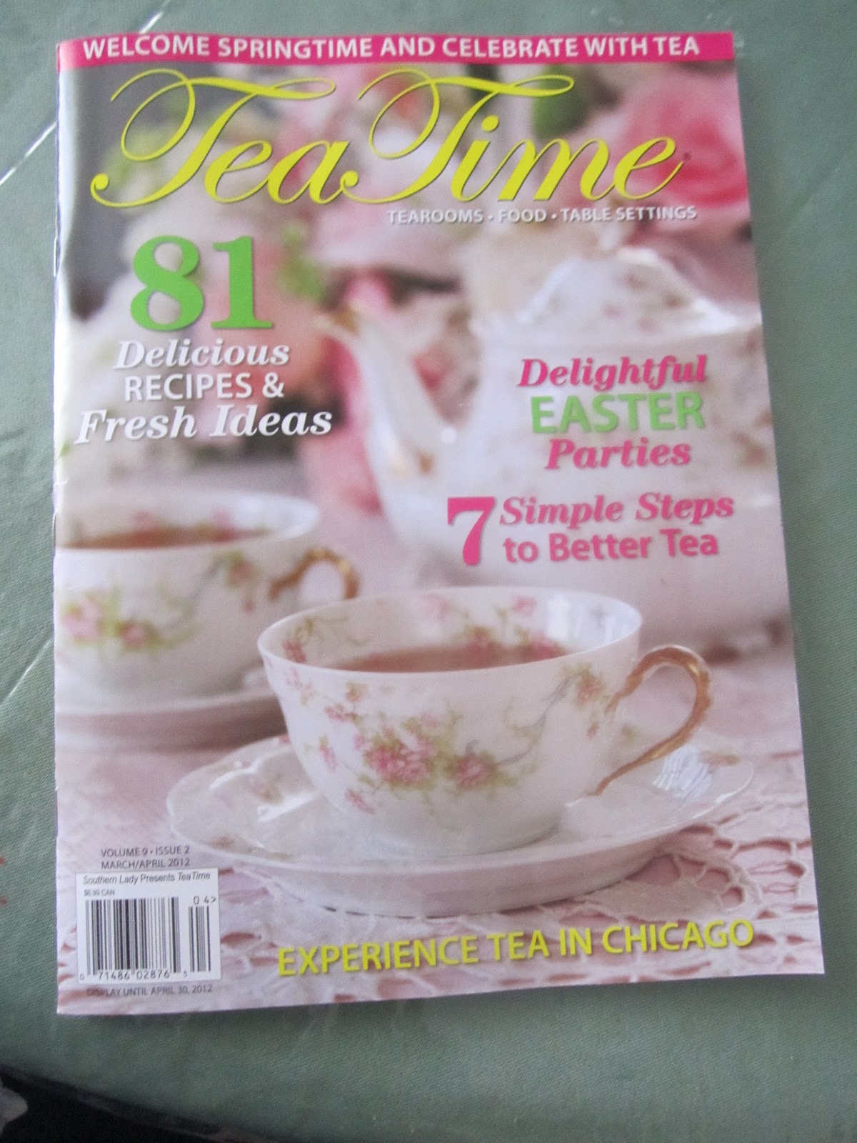 Home Living: March/April Tea Time Magazine