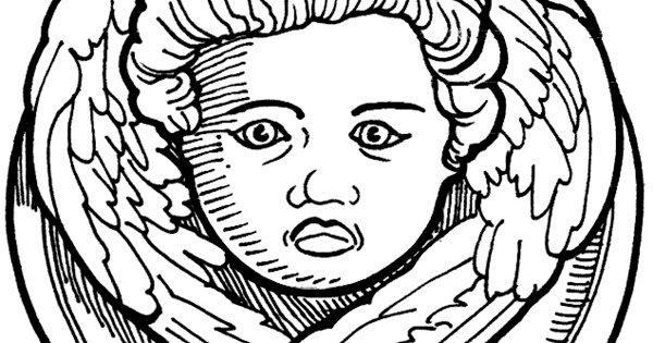 Cherubim Chrismon Pattern | Christian Clip Art Review