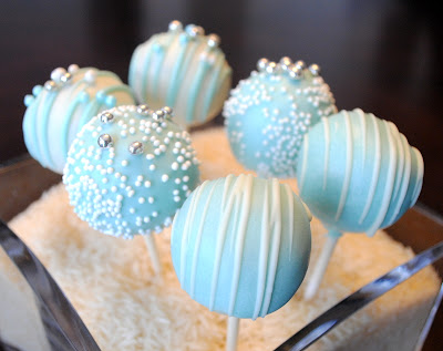 Take Another Bite: Tiffany Blue Cake Pops