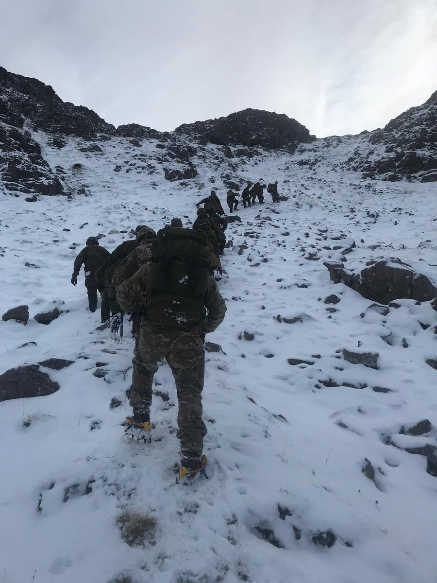 SNAFU!: Royal Marines 45 Commando Recce Troop provide mountain training ...