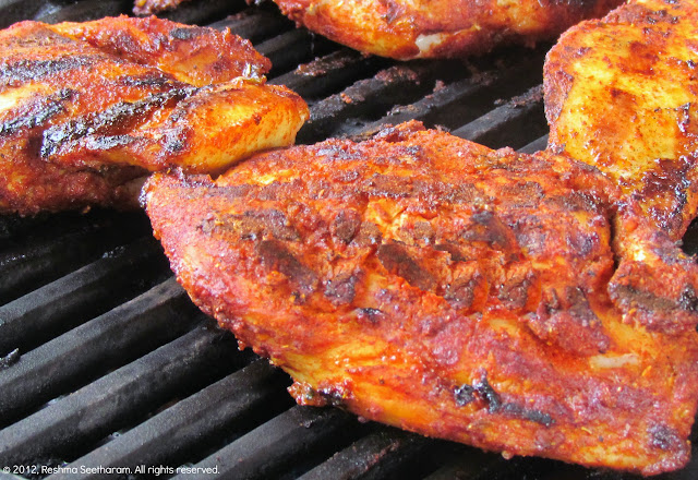 Dajaj Mashwi - Arabian Grilled Chicken