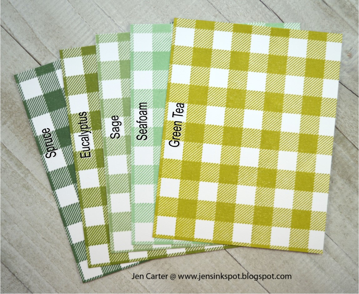 Jen's Ink Spot: New Catherine Pooler Ink Colors Comparisons