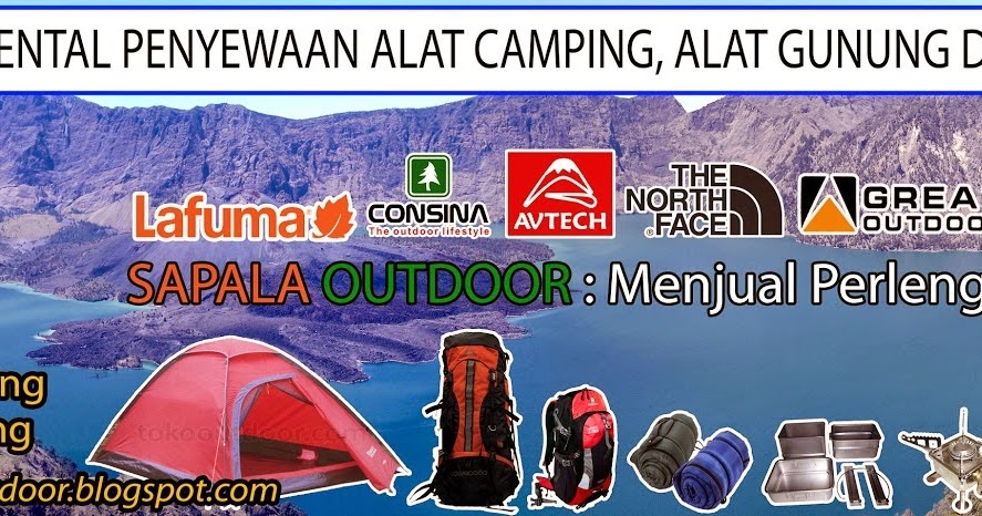 Penyewaan alat outdoor di jakarta: DAFTAR HARGA