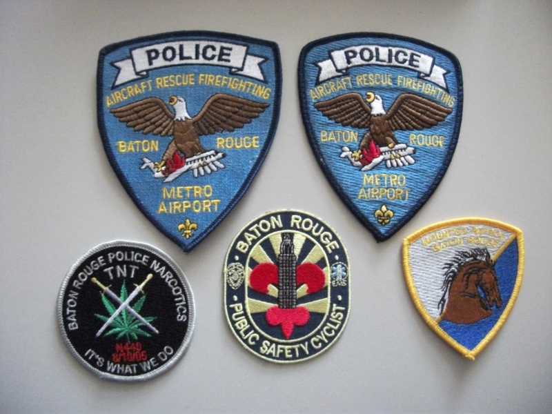 Louisiana Police Patches Collector: Police Dept patches **** december ...