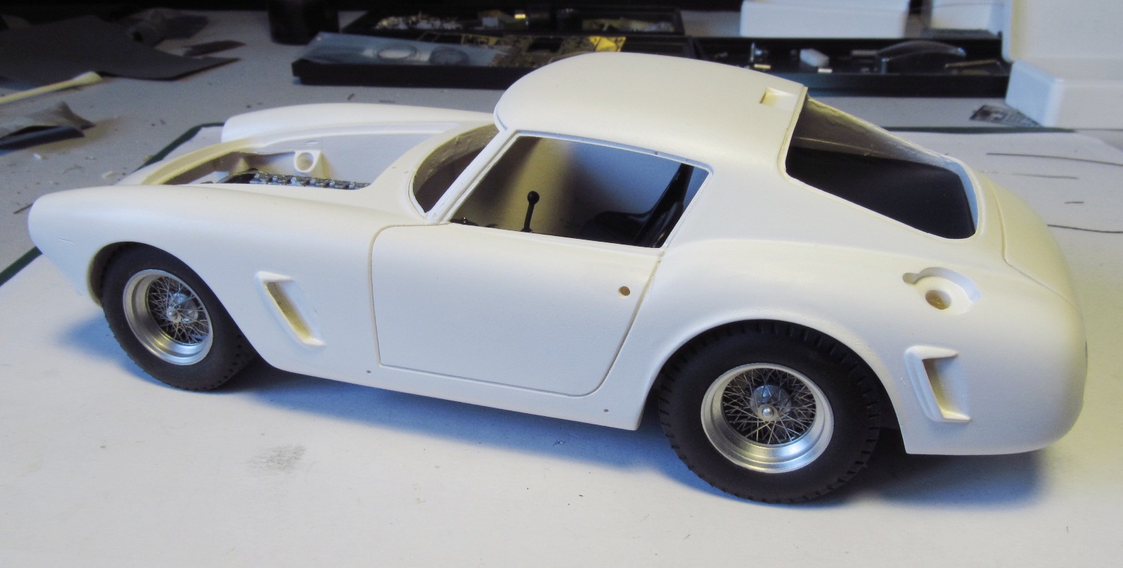 Cico Gallery: Ferrari 250 GT SWB - Tecnomodel 1/24 - W.I.P. 5 By DN Racing