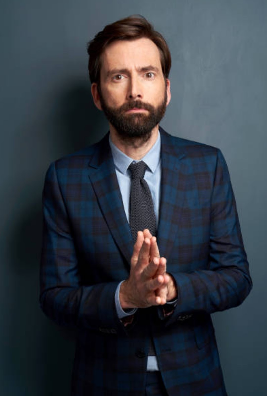 PHOTOS: David Tennant Attends Good Omens TCA Panel