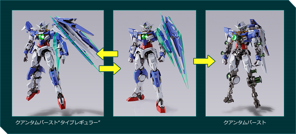 Hisparobot: Metal Build 00 Quan[T]