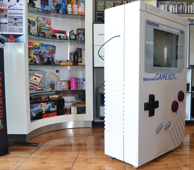 Brasileiro fã de videogames retrô constrói Game Boy gigante - Nintendo ...