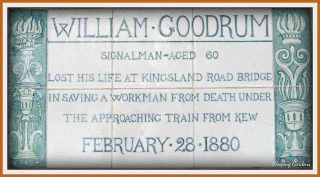 Sleeping Gardens: Heroic Self Sacrifice ~ Postman's Park