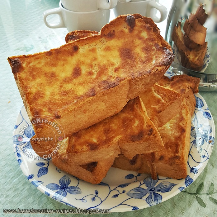 HomeKreation - Kitchen Corner: Taiwanese Butter Toast Bread