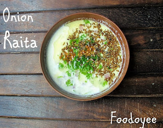 Crunchy Onion Raita