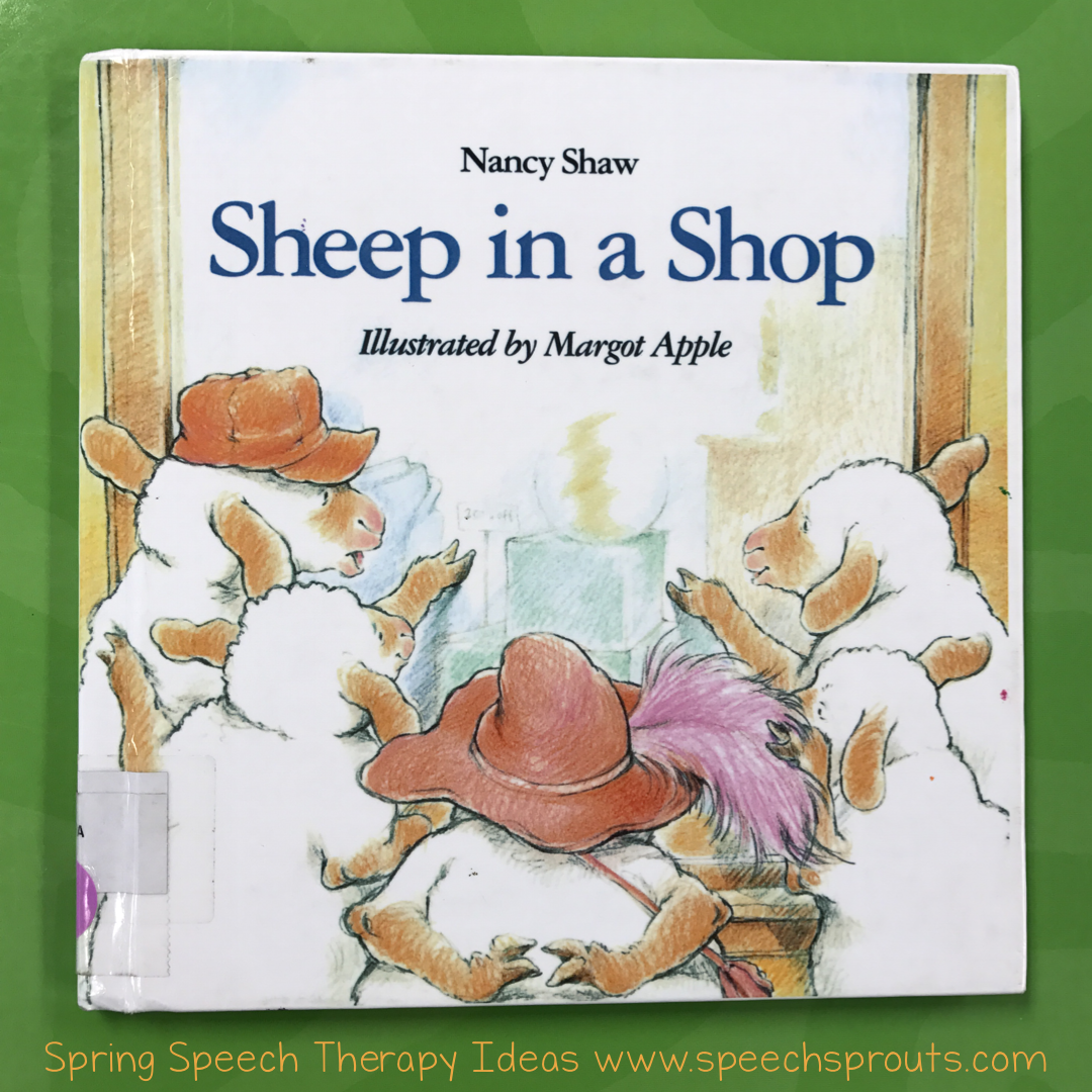 Fresh Speech Therapy Ideas For Spring: Read Sheep In A Shop - Speech ...