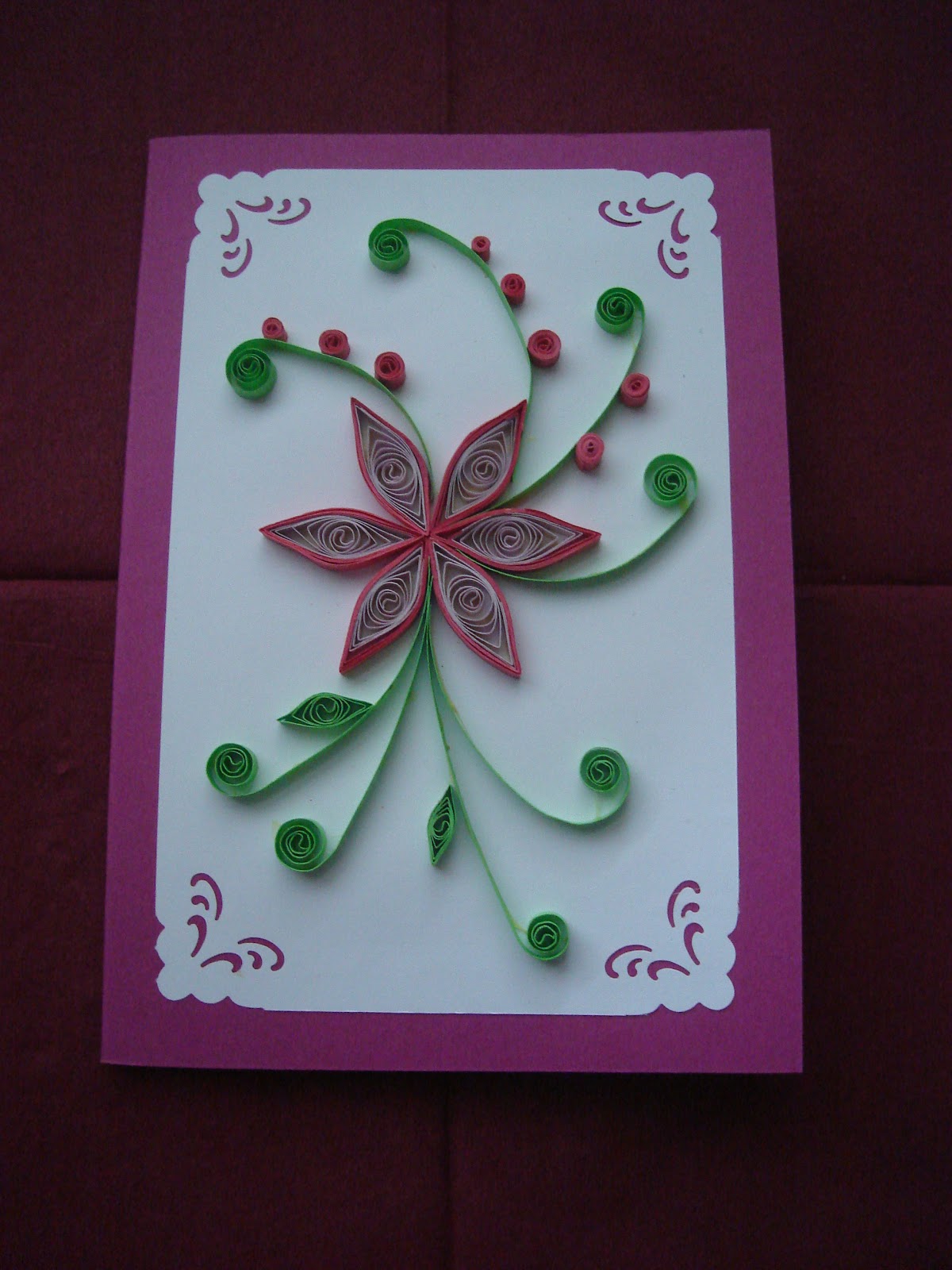 HOBBY ARTS 2: Felicitari de primavara - Quilling