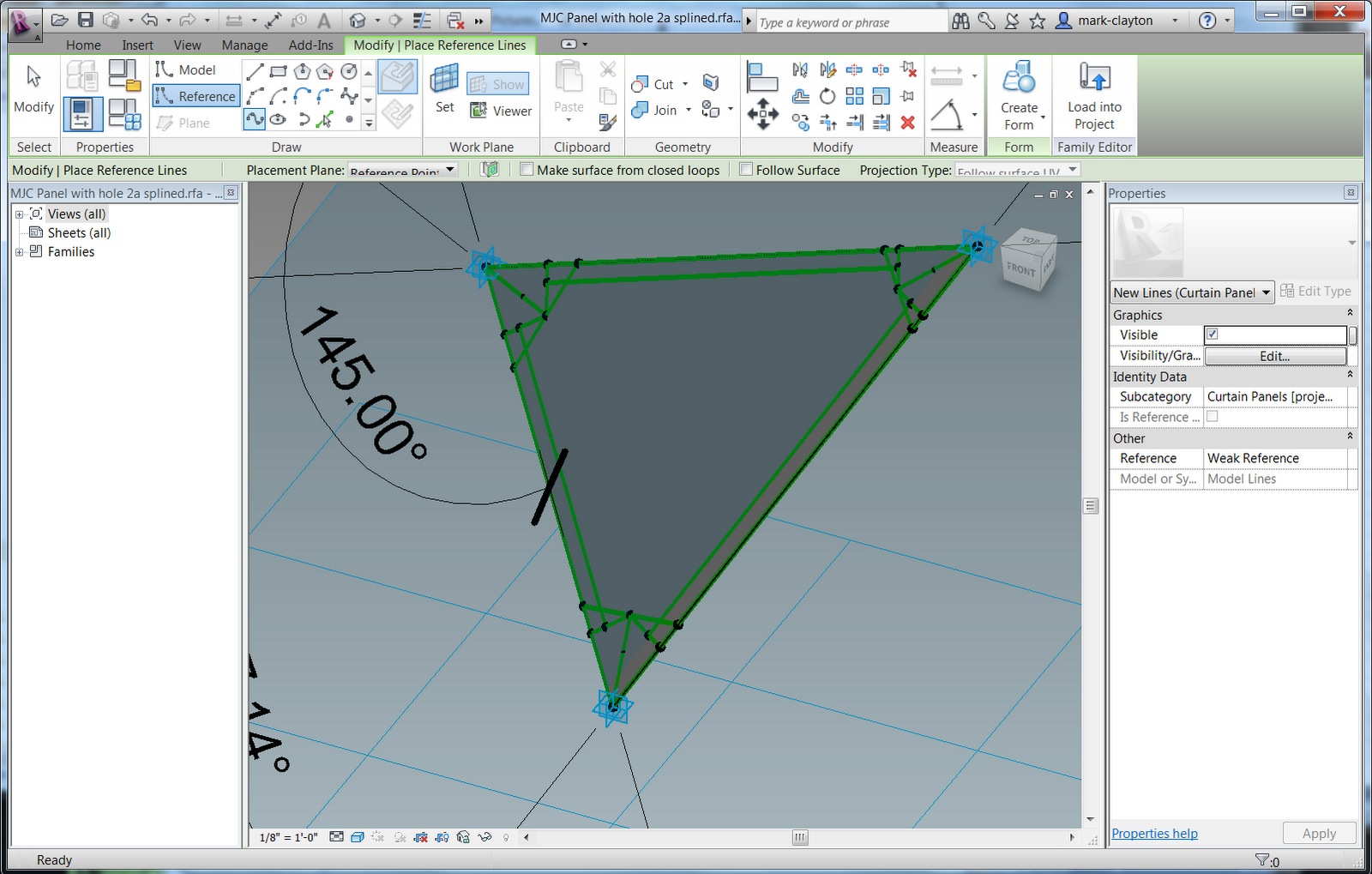 Texas Architecture and Miscellaneous University: BIM Triangular panel ...