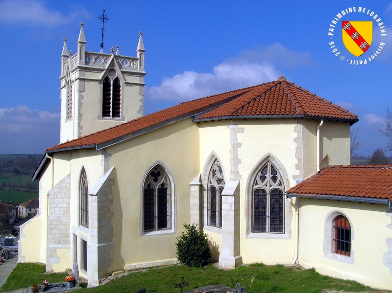 PATRIMOINE DE LORRAINE: GERMINY (54) - Eglise Saint-Evre (XVe-XIXe siècles)