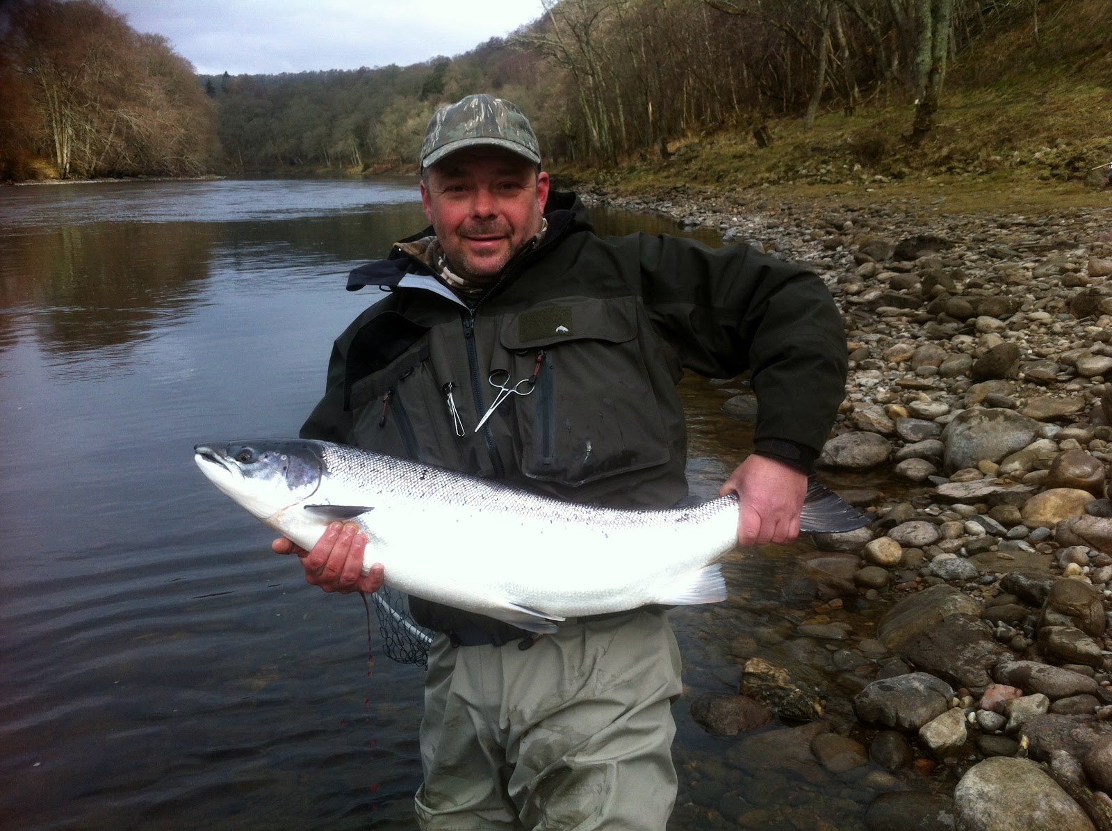 Salmon Fishing Scotland.: Salmon Fishing Scotland river Tay, Perthshire ...