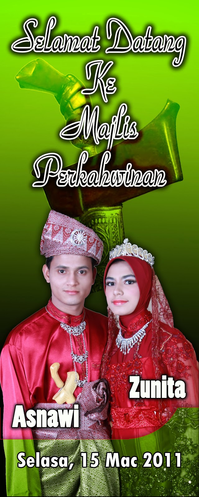 Butik Pengantin De Lyda Andaman: TEMPAHAN DJ PA SISTEM & DESIGN BANNER ...