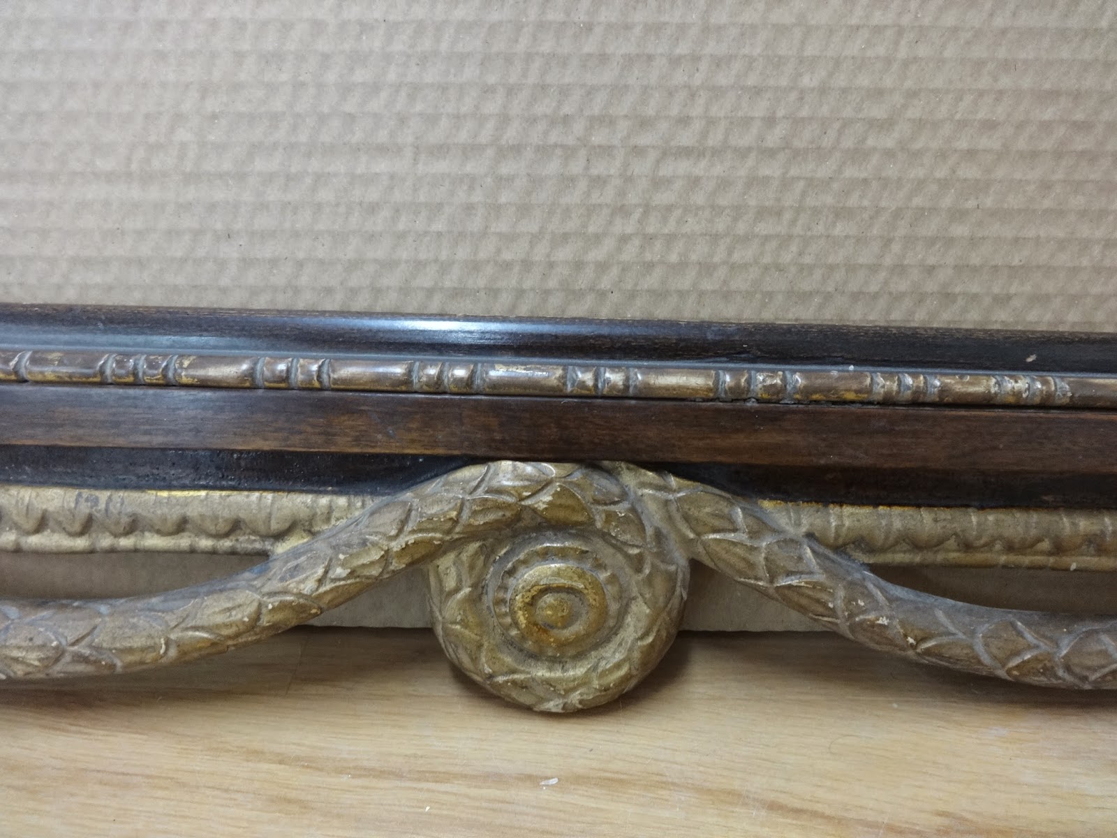 Antique Frame Sale: An 18th Century Carved Aedicular Frame