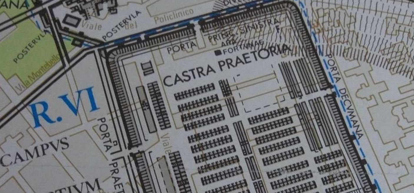 ArqueoLugares: CASTRA PRAETORIA. Campamento Pretoriano. Roma. Italia.