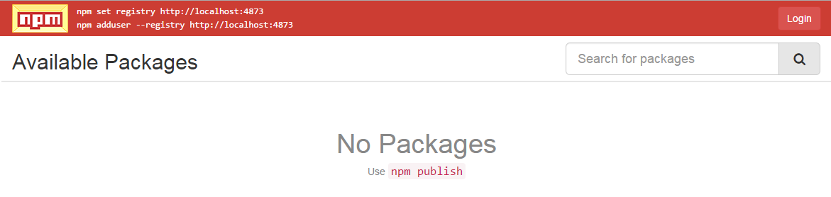 Create Private NPM registry using Sinopia - Coding Defined Create Private NPM registry using Sinopia - Coding Defined