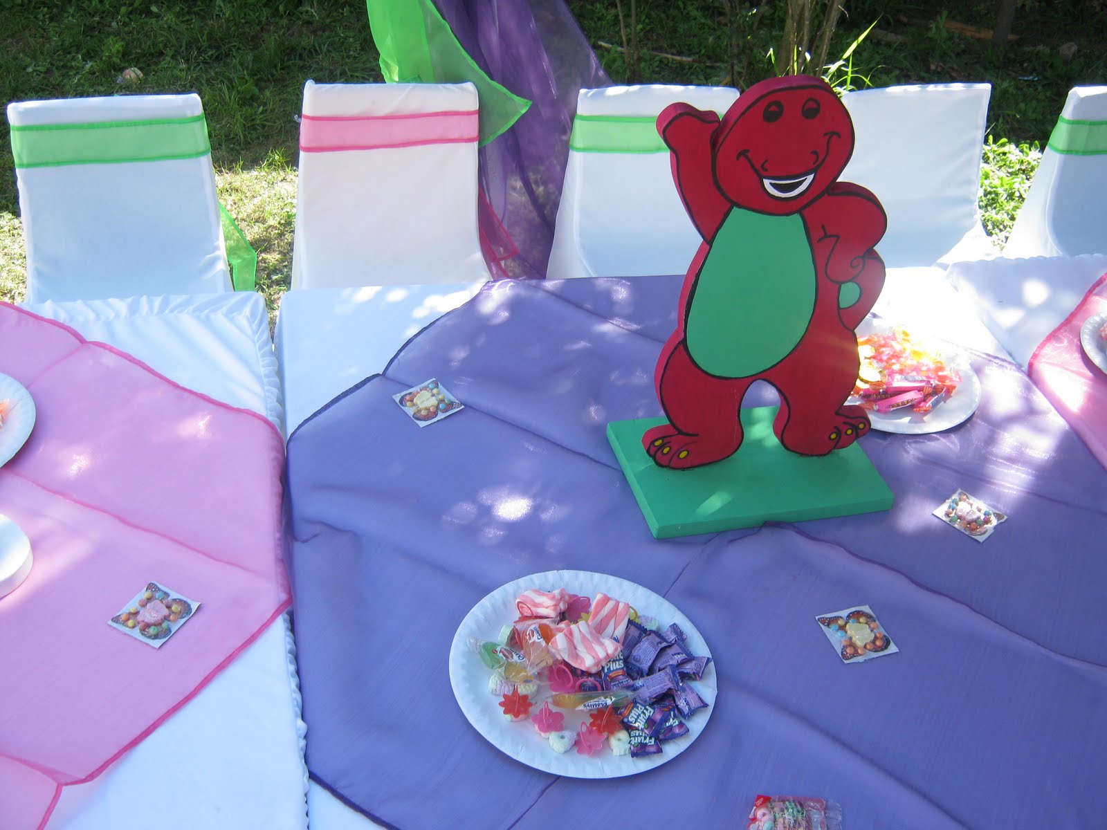 Kids Dream Parties: Alexis-Barney Party