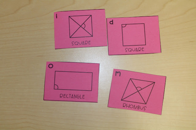 Quadrilateral Properties w/ Card Sort | Mrs. Newell's Math