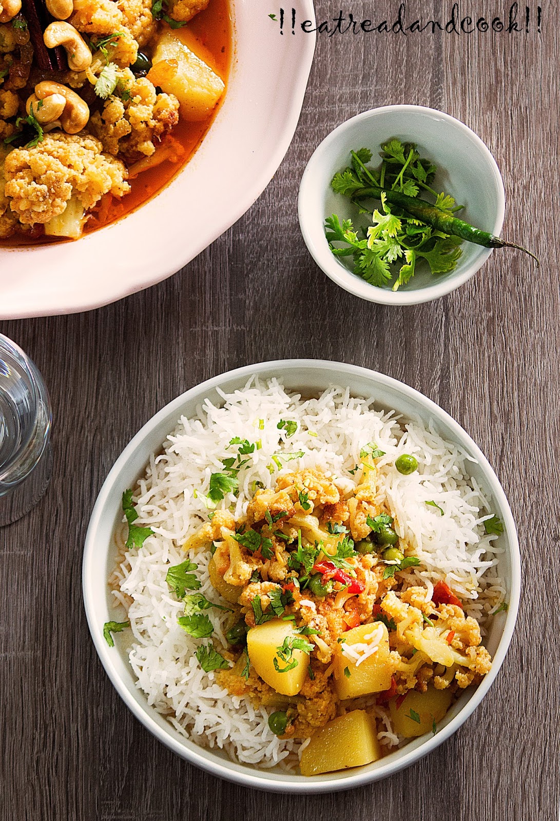 Doi Fulkopi / Cauliflower in a creamy yogurt sauce